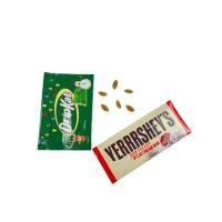 China Custom Printing Aluminum Foil Protein Bars Packaging Sachet Food Grade Nuts Chocolate Bar Packing Small Plastic Bag for sale