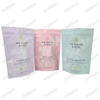 China High Quality Custom Logo Bags Moisture Proof Resealable Food Grade Bath Salt Packaging Stand Up Plastic Bags for sale