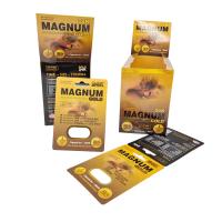 China Wholesale Rhino Honey Printed Gold Secret Miracle Honey 3d Paper Card Display Box Honey Sachets Packaging for sale