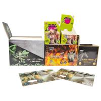 China Wholesale Rhino Honey Printed Gold Secret Miracle Honey 3d Paper Card Display Box Honey Sachets Packaging for sale