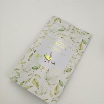 China Custom Plastic Bag Ziplock Aluminum Foil Tea Packaging Stand Up Pouch Smell Proof Mylar Bag For Coffee for sale