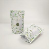China Custom printed food grade stand up zip lock packaging pouch biodegradable kraft paper bags for sale