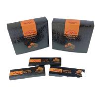 China Hot Selling Empty Black Bull Honey Plastic Packaging Bag With Display Box Mylar Bag Honey Liquid Sachet Packaging for sale
