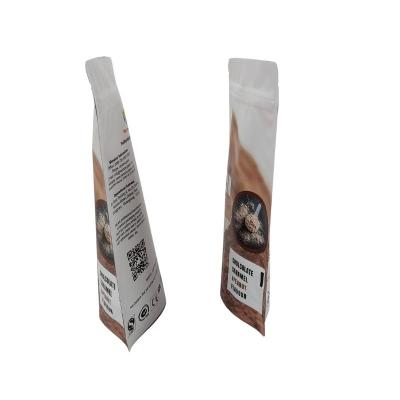 China Custom Order Accepted Snack Bag Packaging with 120 Tickness and Zipper Closure for sale