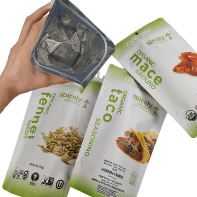 China Plastic Snack Bag Packaging with Tear Notch for Convenient Display and Disposable for sale