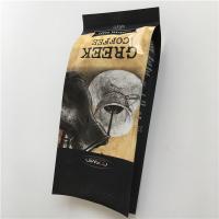China Customized Printing 250g Four Side Sealed Stand Up Coffee Pouches With Valve for sale