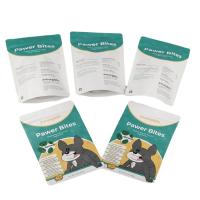 China Customized Logo Stand Up Pouch Kraft Paper Bag for Dog Treat Digital Print Resealable Mylar Bags for sale