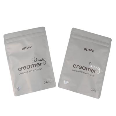 China Wholesale Custom Smell Proof Aluminum Foil Pouch Tea Coffee Protein Powder 250g 500g 1kg Resealable Mylar Bags for sale