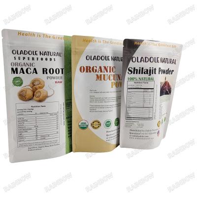 China Free Samples Low MOQ High quality Pet Food Pouch with Zipper Closure Available for sale