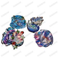 China CMYK Pantone Colors 3.5g 7g 14g 28g Special Shape Bags with Eco-friendly Ink for Gravure Printing for sale