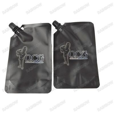 China Stand Up Baby Food Pouch Reusable Waterproof Spout Pouch Packaging for sale