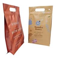 China Customized Mylar Foil Bottom Gusset Bags for Coffee Packaging with 9 Colours Printing for sale