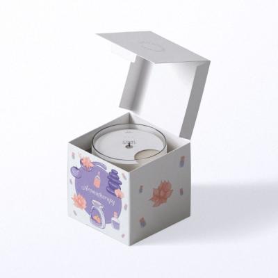 China Carton Custom Printed Paper Boxes Cosmetic Embossed Packaging SGS Approval for sale
