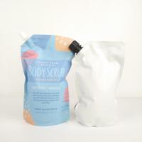 China Industrial Food Packaging with Silver Foil Sachets for Stand Up Body Scrub Bag for sale