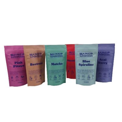 China Custom Smell Proof Cookie Packaging Bags Resealable Zip Lock Plastic Pouches With Aluminum Foil for sale
