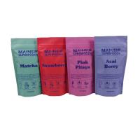 China Digital Printed Hot Cocoa Powder Packaging Bag Coffee Powder Plastic Pouches With Resealable Zip Lock for sale