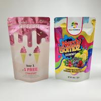 China Factory Directly Custom Resealable Zip Lock Bag VMPET Smell Proof Food Grade Stand Up Zipper Pouch for sale