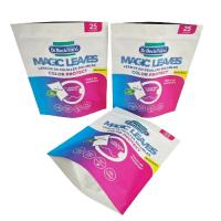 China Factory Cutsom Printed Plastic Stand Up Bag Resealable Plastic Pouches With Logo Printing for sale