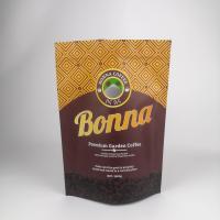 China Custom Resealable Smell Proof Kraft Paper Packaging Bags For Powder Gummie Candy With Logo for sale