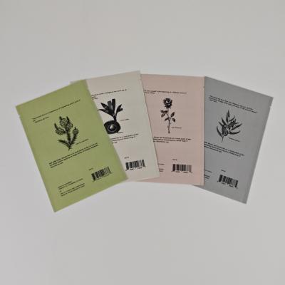 China Cosmetic Samples Facial Cream Biodegradable Kraft Pouch Custom Digital Printing Small Bags for sale