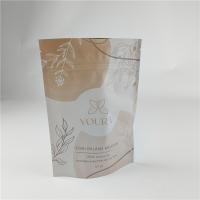 China New Design Customized Size Matte Finish Snack Bag Packaging Matt Aluminum Foil Stand Up Pouch Ziplock Doypack Bag for sale