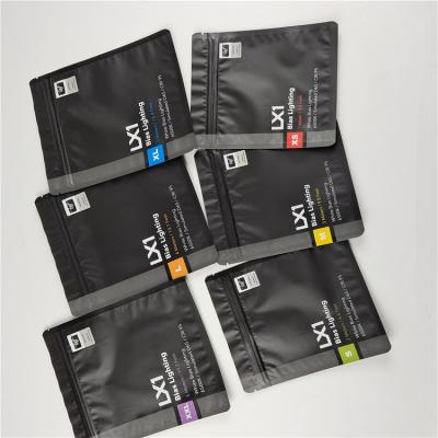 China Top Quality Custom Logo Printed Three Side Seal Bags for Teeth Care Packaging with Eco-Friendly and Safe Material for sale