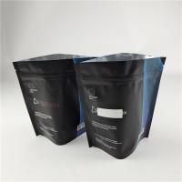 China New Design Matt Surface Digital Printing Storage Plastic Zip Lock Resealable Plastic Food Seal Packaging Bag for sale