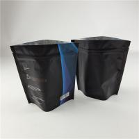 China New Design Matt Surface Digital Printing Storage Plastic Zip Lock Resealable Plastic Food Seal Packaging Bag for sale
