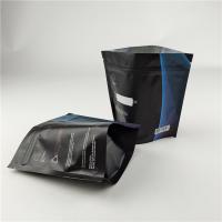 China New Design Matt Surface Digital Printing Storage Plastic Zip Lock Resealable Plastic Food Seal Packaging Bag for sale