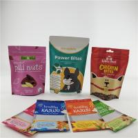 China Best Selling Recyclable Environmental Friendly Custom Printed Food Grade Bag with Zipper for Snack Packaging for sale