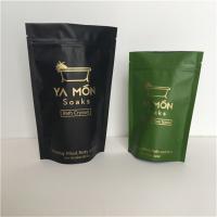China Suitable Price Aluminum Foil Smell Proof And Moisture Proof Stand Up Pouches with Zipper for sale