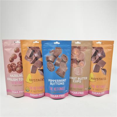 China Top Quality Custom Logo Printed Advanced Laminating Stand Up Zipper Bags for Snack Bag Packaging for sale
