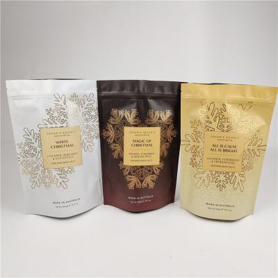 China Fashion Pack High Quality Resealable Easy Tear Line Mylar Sachets Bath Salt Packaging Bag for sale