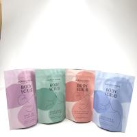 China Stand Up Body Scrub Bag Customizable Cosmetic Packaging Bag with Various Sizes for sale