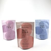 China Stand Up Body Scrub Bag Customizable Cosmetic Packaging Bag with Various Sizes for sale