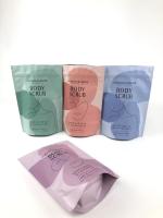 China Stand Up Body Scrub Bag Customizable Cosmetic Packaging Bag with Various Sizes for sale