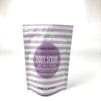 China Cosmetic Packaging Bag Stand Up Body Scrub Bag for Bath Salt and Body Scrub Mylar Bags for sale
