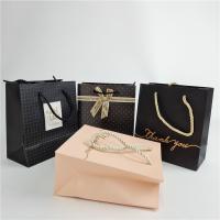 China High Quality Custom Digital Printing Logo Printed Shopping Paper Bag Packaging White 110 Gram Reusable for sale