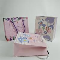 China Promotional Quality Assurance Custom Digital Printing Logo Printed Shopping Paper Bag Packaging for sale