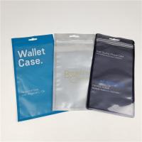 China High Quality Custom Private Logo Three Side Seal Bags Easy Tear Line Packaging Bag With Window for sale