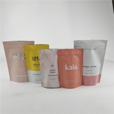 China Quality Assurance Storage Resealable Moisture Proof Eco-Friendly and Safe Material Bath Salt Packaging Pouch for sale