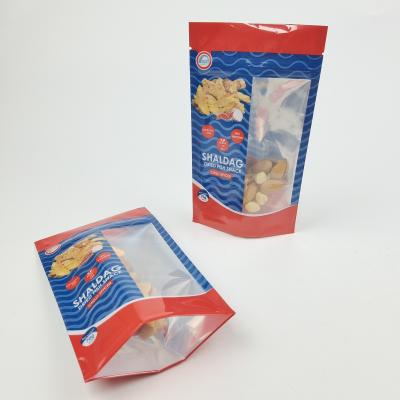 China Gravure Printed Food Grade Stand Up Pouch with Customized Size and Heat Seal for Secure Packaging for sale