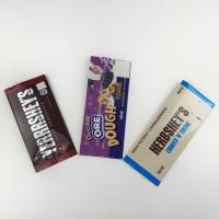 China Top Requested Products Foil Wrappers Custom Printed Pouches Chocolate Energy Bar Cookies Snack Packaging for sale