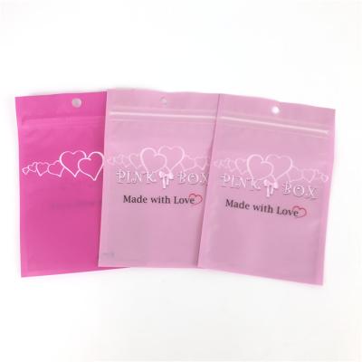 China Easy Tear Line Three Side Sealed Mylar Packaging Bag With Zipper Customized Size Design for sale