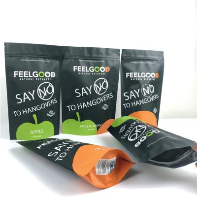 China Custom Logo Printed Stand Up Zipper Pouch Smell Proof Waterproof Plastic Packaging Bags for sale