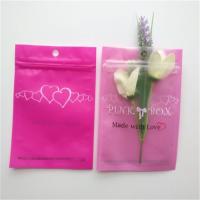 China Easy Tear Line Three Side Sealed Mylar Packaging Bag With Zipper Accepted Up to 10 Colors Available for sale