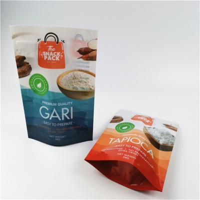 China Eco-Friendly and Safe Material Glossy Finish Customized Size and Design Needs Aluminum Foil Mylar Doypack for sale