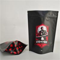 China Customized Size Stand Up Pouch With Zipper Matt Finish Aluminum Foil Mylar Doypack for sale