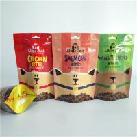 China Food Packaging Material Aluminum Foil Moisture Proof Stand Up Pouches for Snack Bag Packaging with Zipper for sale