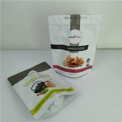 China Environmental Friendly Custom Private Logo Smooth Storage Packaging Plastic Foil Pouch Bag for Powder for sale